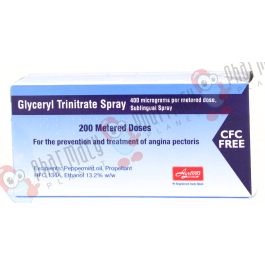 Buy Glycerin Trinitrate Spray Online | Cardiovascular Disease Treatment
