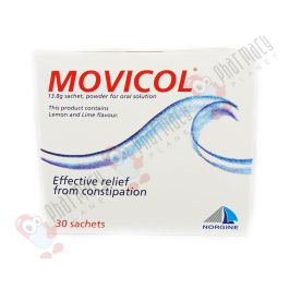 Buy Movicol Powder Sachets for constipation relief UK