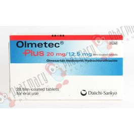 Buy Olmetec Plus tablets Online in the UK | Pharmacy Planet