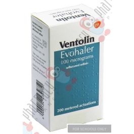 Ventolin Inhalers For Schools
